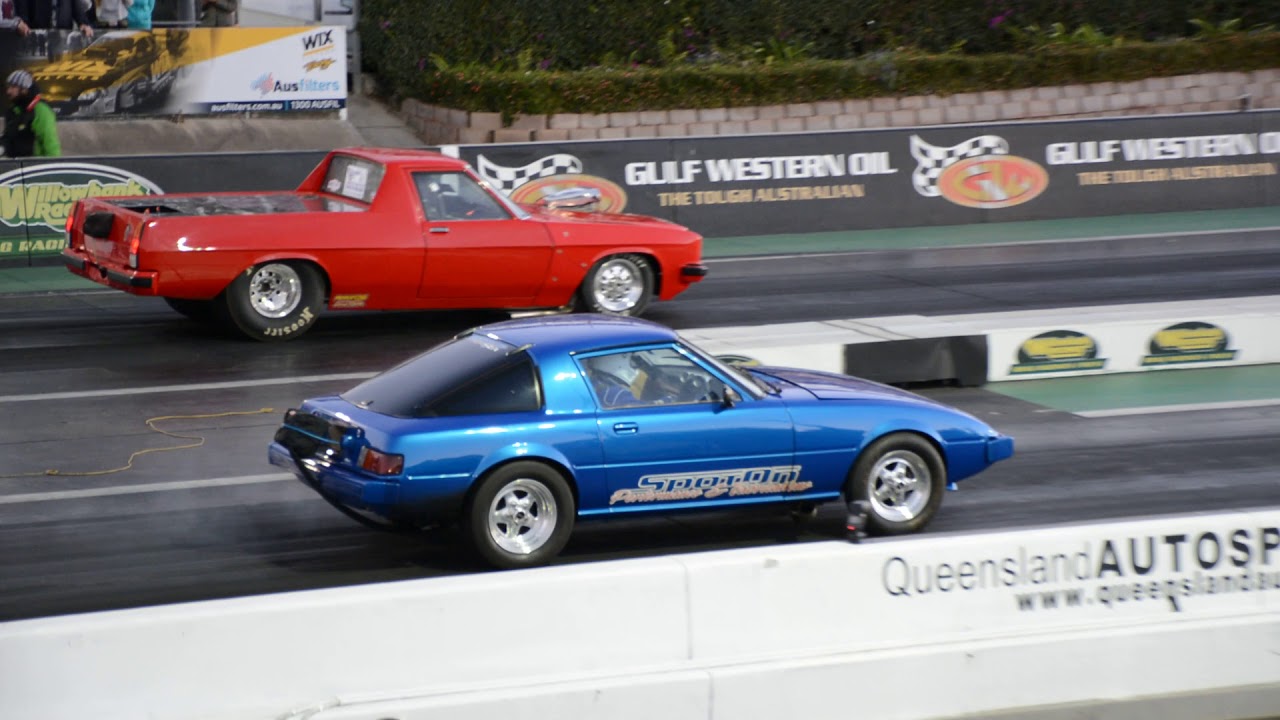 Spot On Performance RX7 Drag Race - YouTube