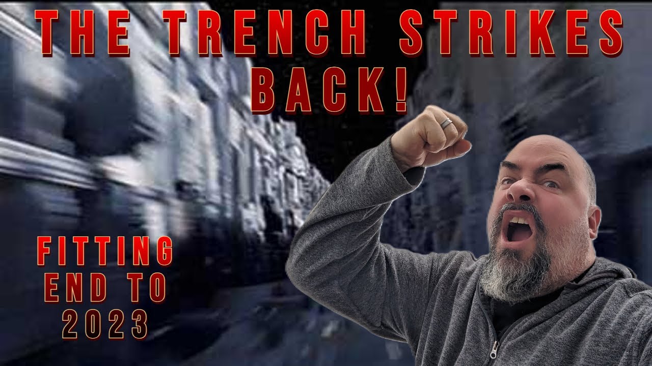 The Trench Strikes Back: Big Fail! Trenching with a tractor - YouTube