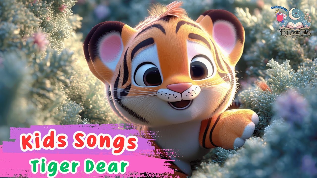 Tiger Dear – Fun Jungle Animal Song for Kids | Tiny Dream Tales - Kids ...