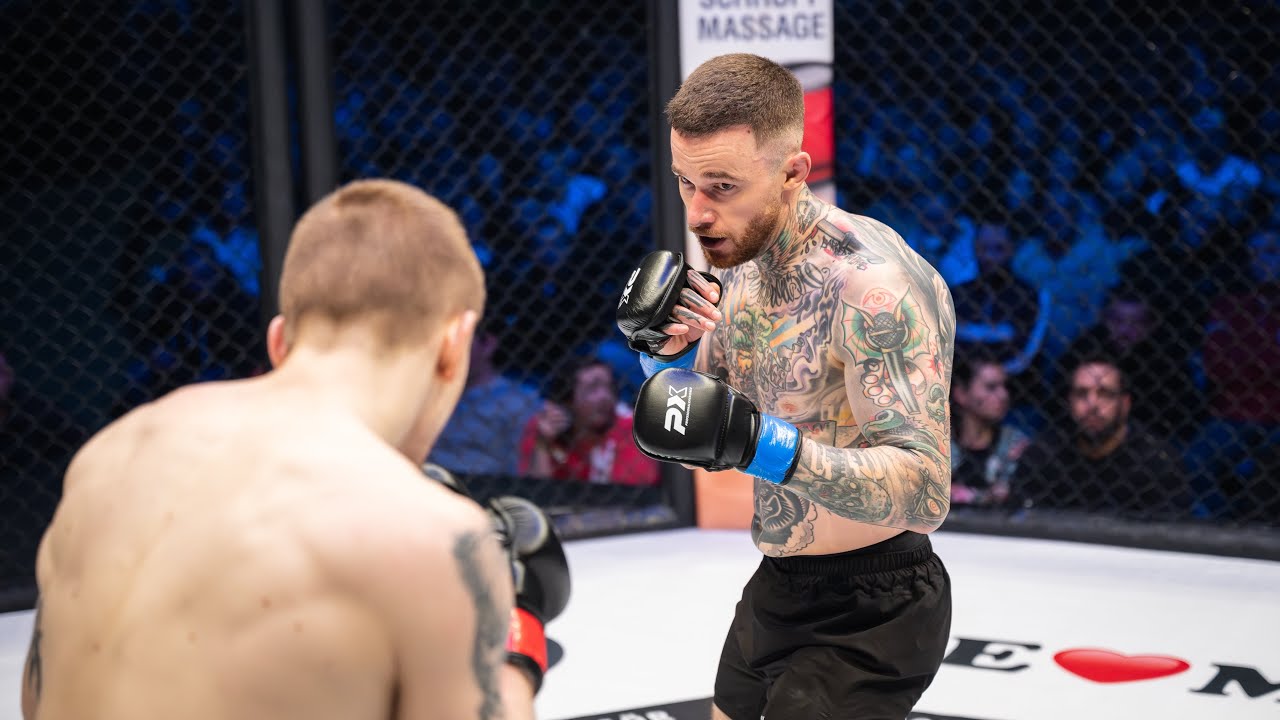 Full MMA Kampf: Fabio Schäfer vs Marcel Klos - Uber Arena Berlin - 21. ...