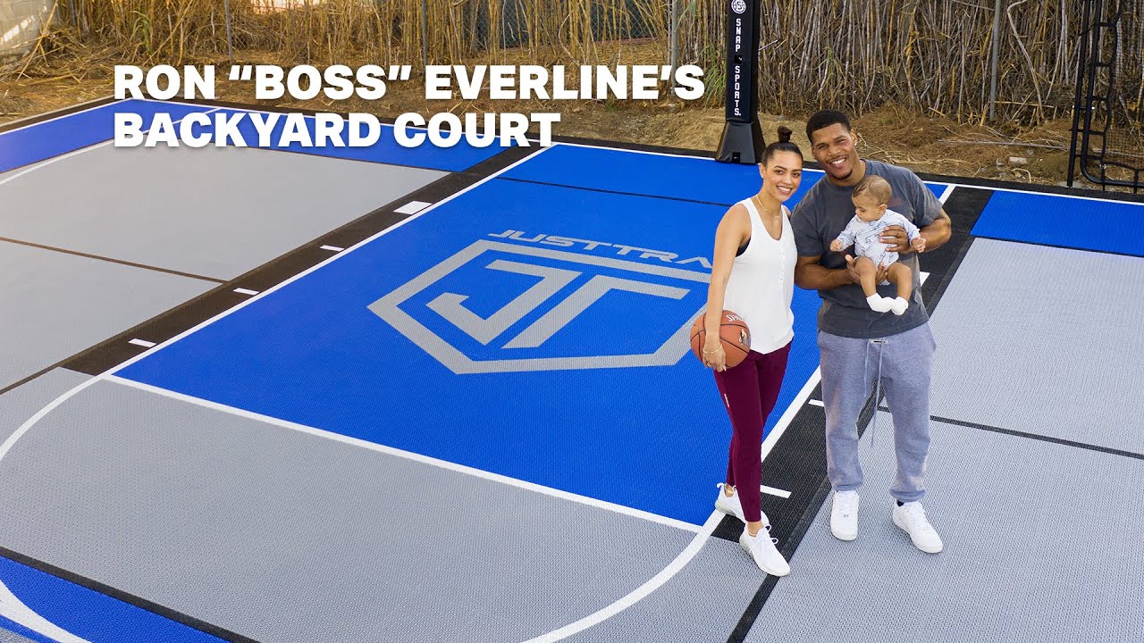 Ron "Boss" Everline's Backyard Court - YouTube