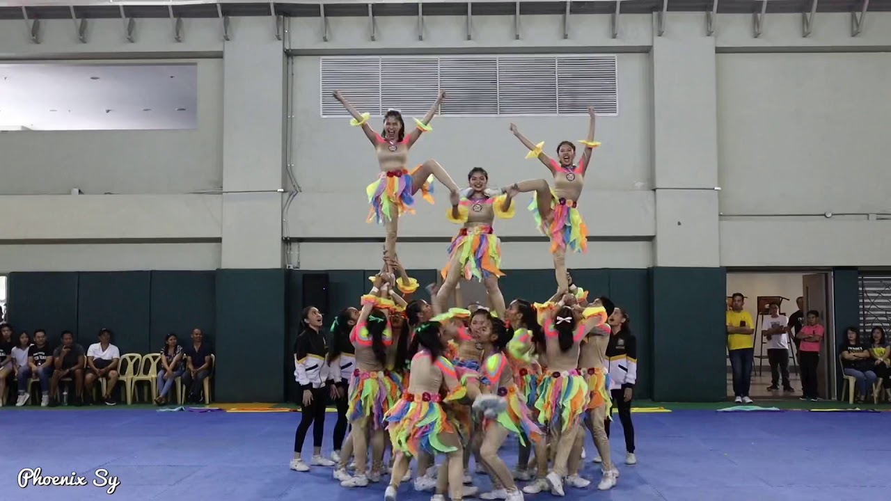 UST JHS Pep Squad - 2019 FEU ITAM Cheerdance Competition - YouTube