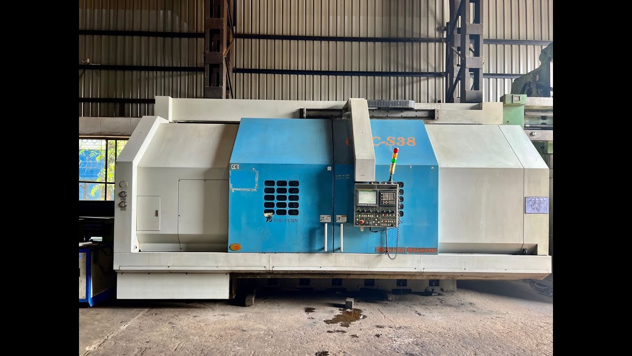Topturn S38 CNC Turning - SPM Machines India - YouTube