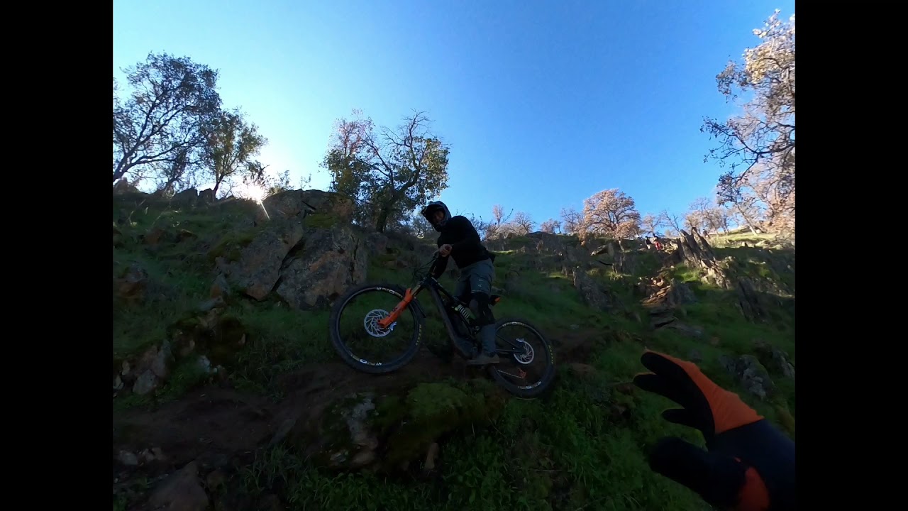 Ebike riders at Gnarnia trail Exchequer bike park/La Grange CA - YouTube