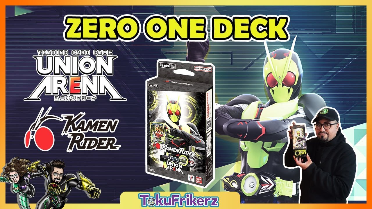 Kamen Rider Zero One UNION ARENA Starter Deck UNBOXING | ユニオンアリーナ TCG ...