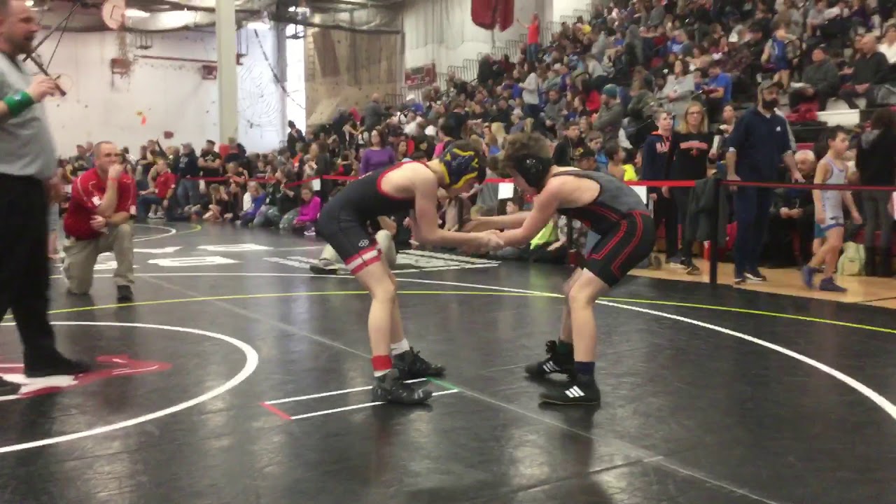 Wrestling round one - YouTube