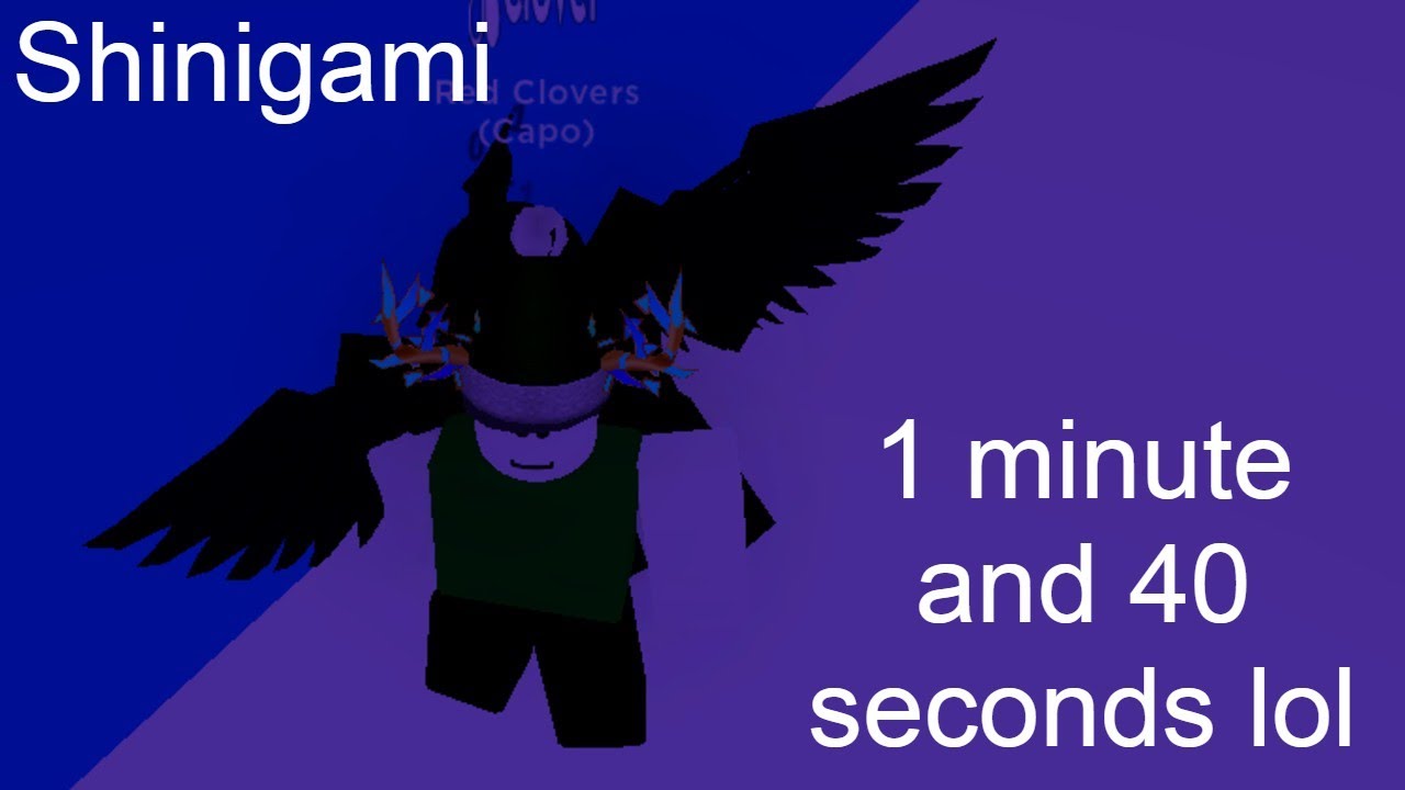 AUT | Shinigami showcase but I speedrun it - YouTube