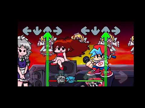 fnf vs mod sakuya - YouTube