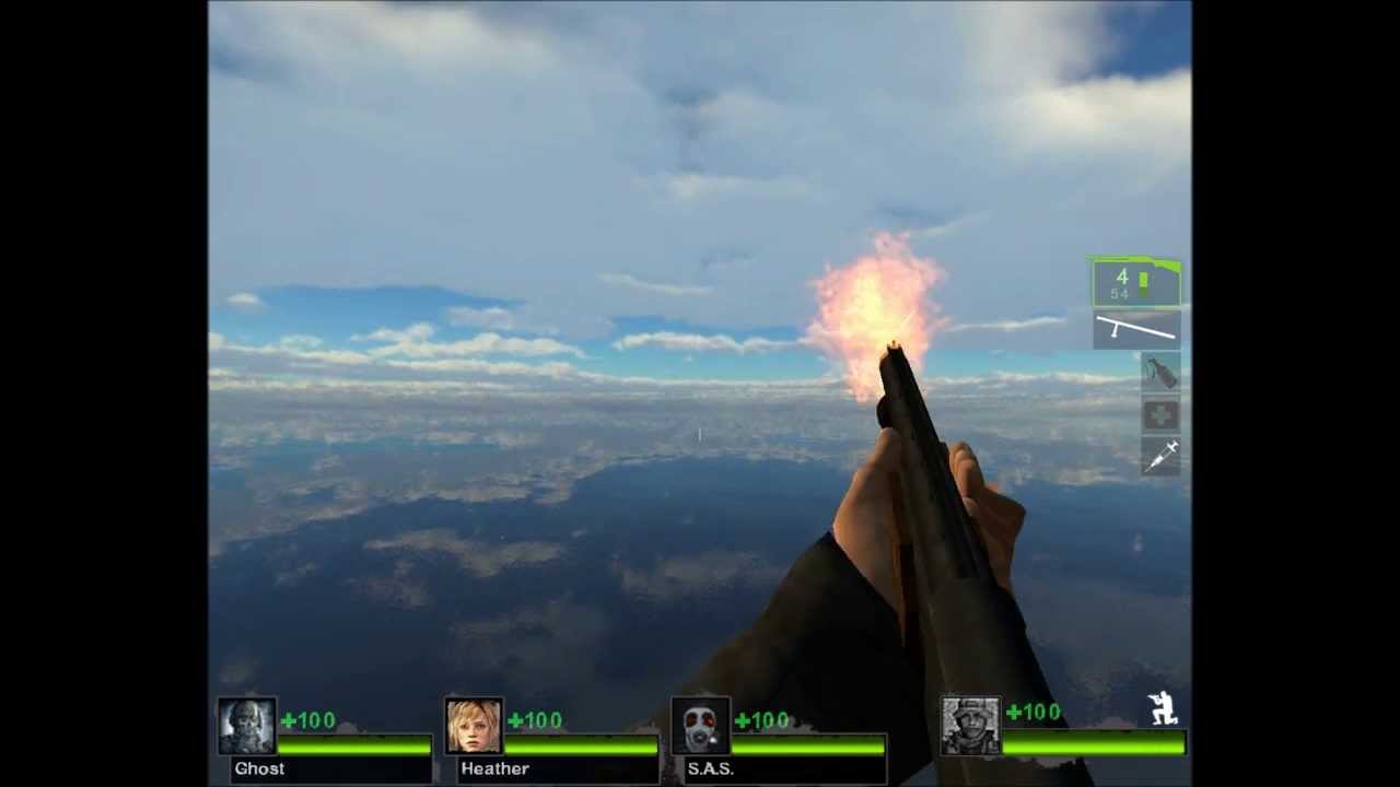 L4D2 mw2 model 1887 gunfire and reload sound for pumpshotty - YouTube