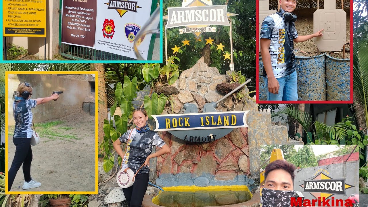 ARMSCOR SHOOTING CENTER MARIKINA | FIRING WITH HAT-NCR | JOZEL TABIO ...