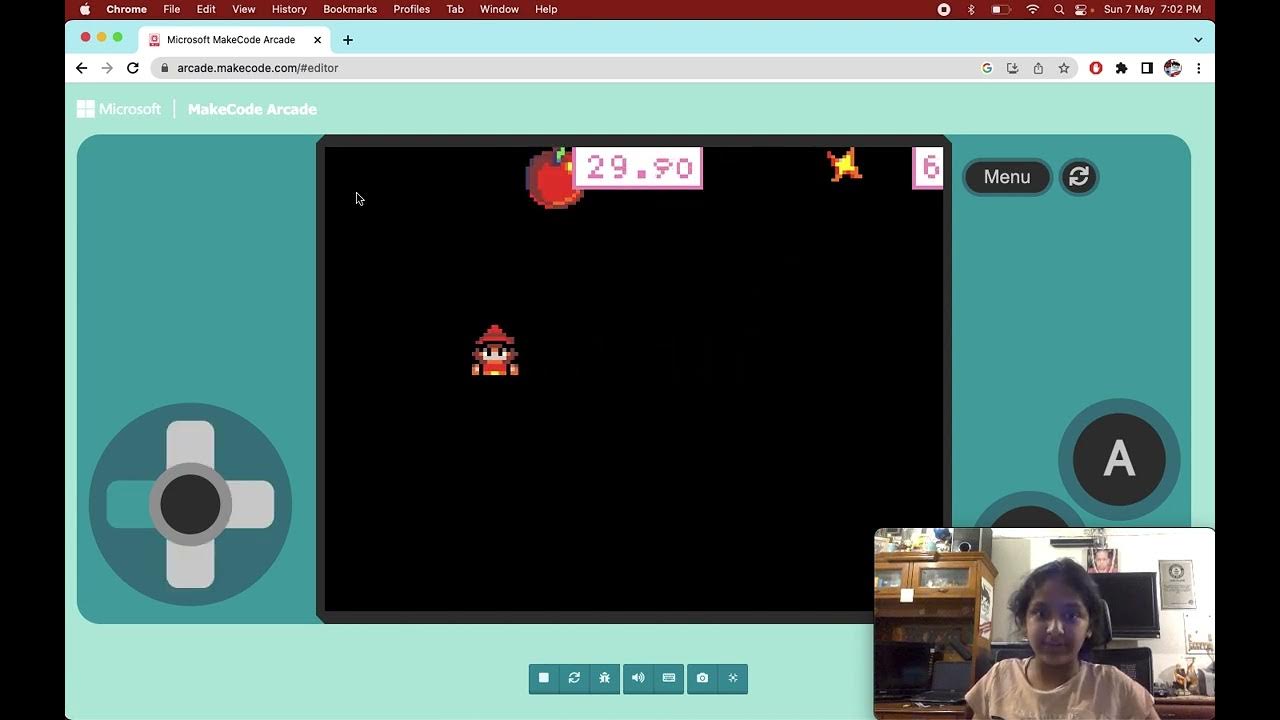 Chase the Apple Game | Microsoft MakeCode Arcade Project | DAV Kailash ...