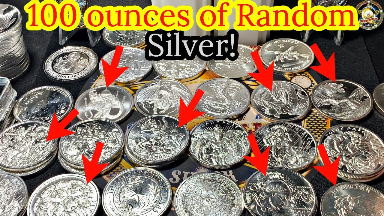 100 random ounces of silver. You'll never believe this haul! - YouTube