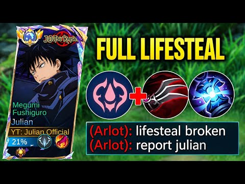 GLOBAL JULIAN FULL LIFESTEAL BUILD SOLO RANKED 2026! - JULIAN GAMEPLAY - MLBB