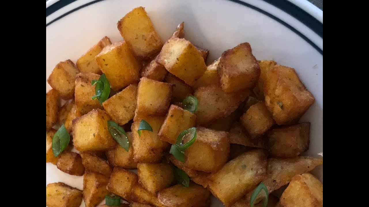 Comment faire des patates rissolées croustillantes - YouTube