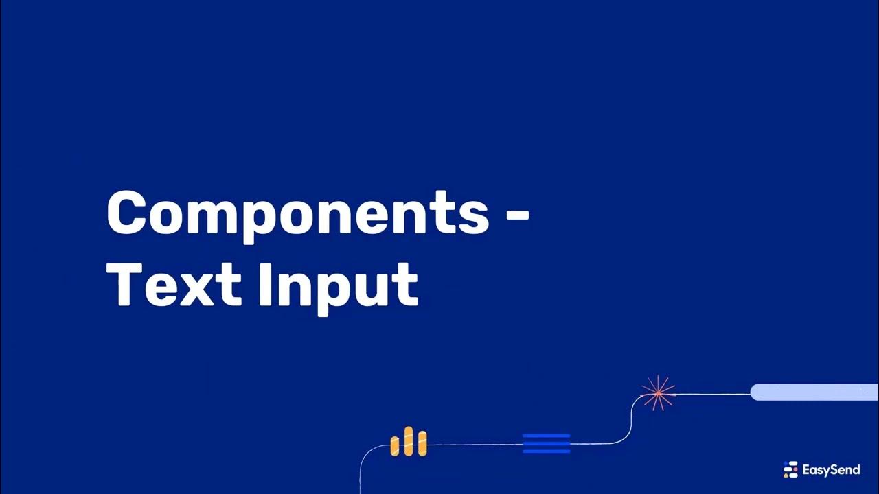 Components - Text Input - YouTube