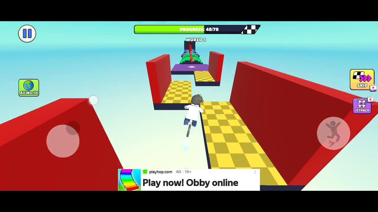 playing bike obby ( gone wrong again) - YouTube