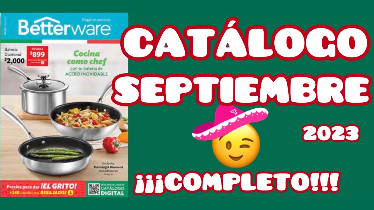 Catálogo SEPTIEMBRE 🇲🇽 2023. COMPLETO Betterware 🌸 - YouTube