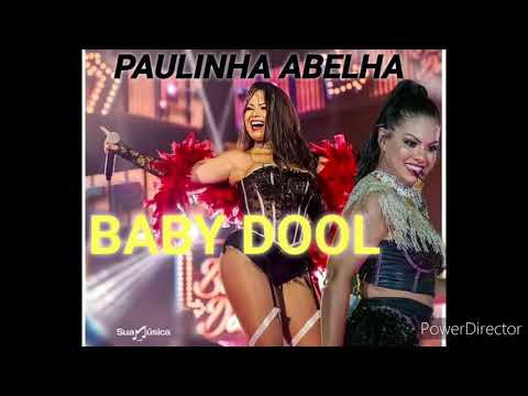 #PAULINHA ABELHA BABY DOOL CALCINHA PRETA