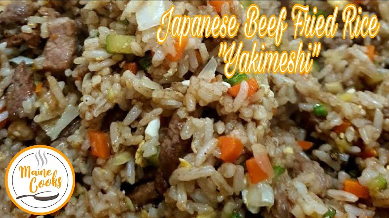 Beef Fried Rice Japanese
