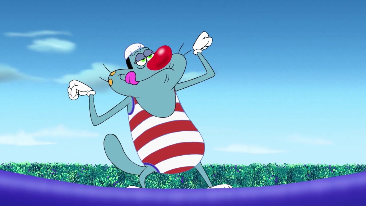 Oggy and the Cockroaches 🐱💪 STRONG CAT 🐱💪 Full Episode HD - YouTube