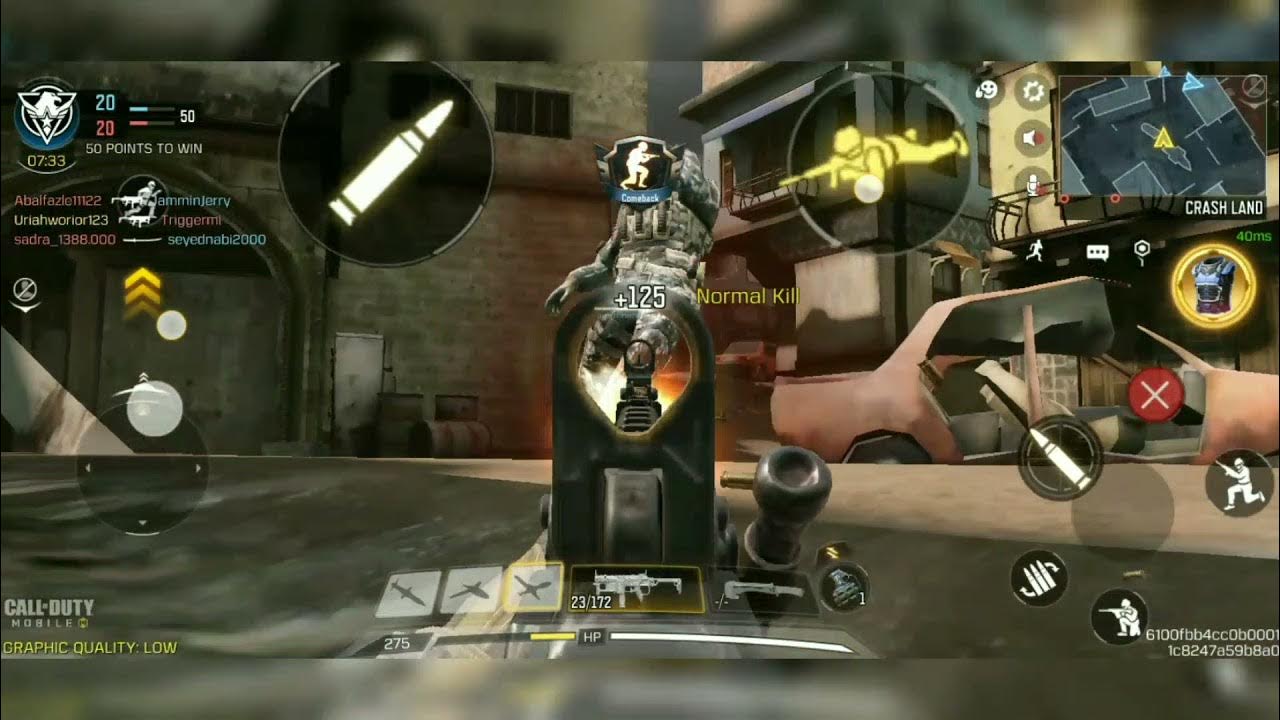 How to crouch in COD mobile - YouTube