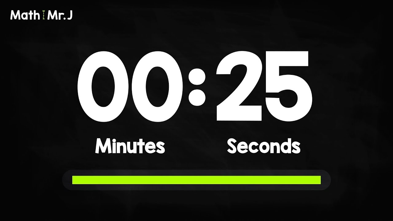 25-Second Timer - YouTube