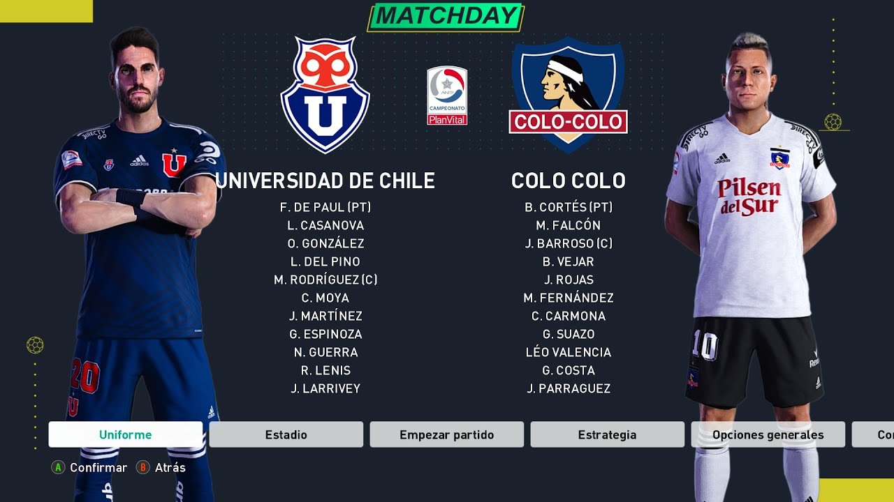 Como Instalar kits PES 2020/2021 + NUEVO KIT U DE CHILE + NUEVO KIT ...