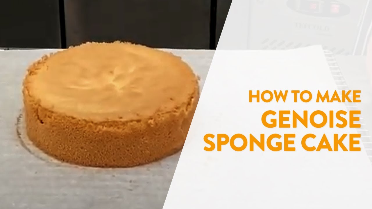 How to make Genoise Sponge Cake - YouTube