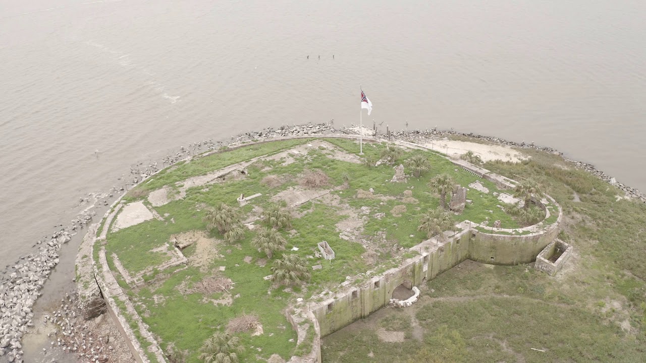 Castle Pinckney 2 3 2019 - YouTube