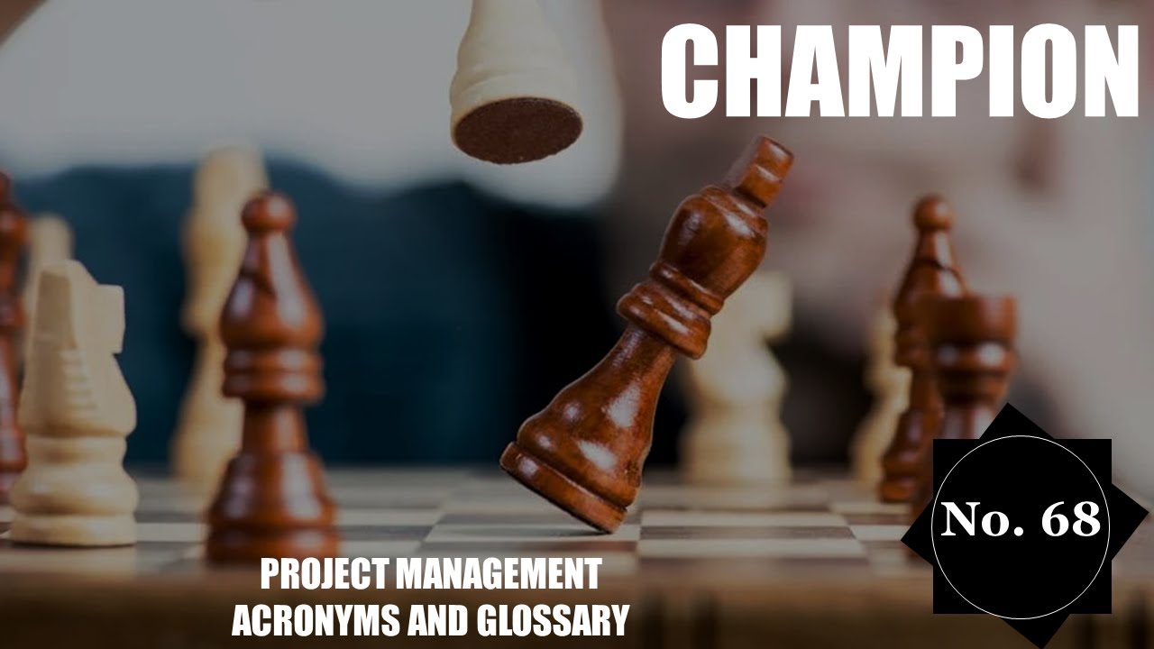 🏆Champion🔄 Project Management Acronyms and Glossary | No. 68📘 - YouTube