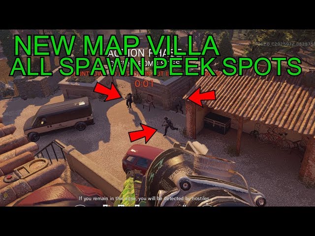 ALL VILLA SPAWN PEEKS SPOTS! R6S - Operation Para Bellum | Ubisoft Help