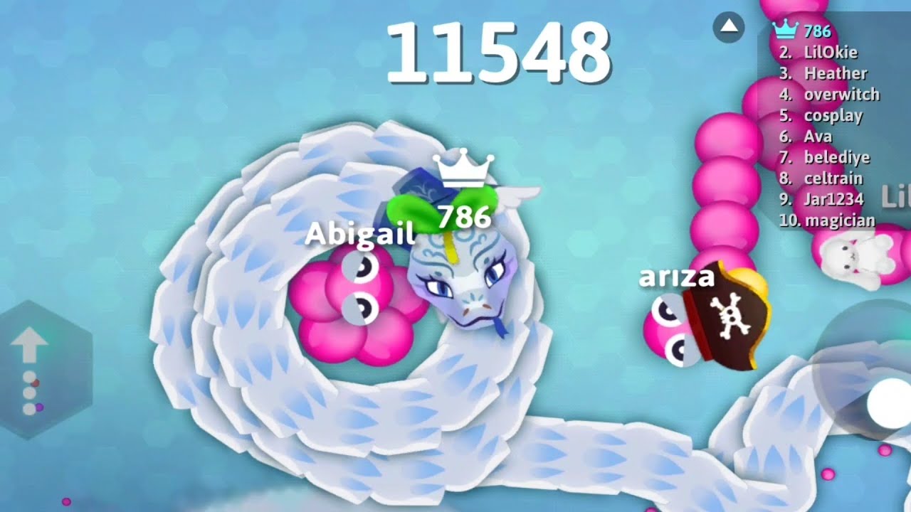 EPIC snake io Gameplay🐍 NEW snake skin fast growing and speed run Score ...