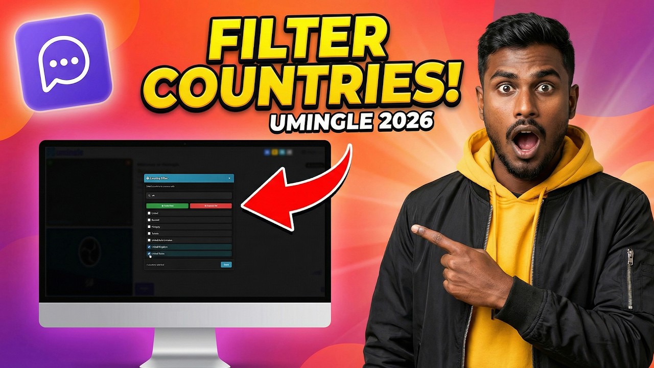 How to Filter Countries on Umingle (Easy Method 2026) - YouTube