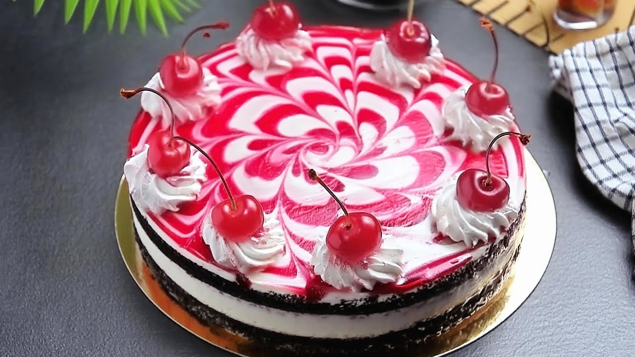 The Secret to Perfect Red Velvet Zebra Cake! |Hoopla Recipes - YouTube