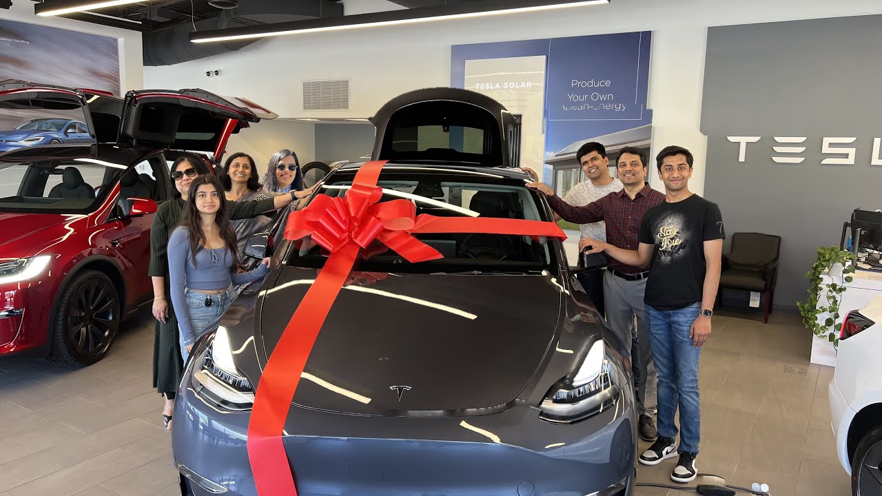 Tesla Y Delivery Day__Celebration_15th May _PALVI - YouTube