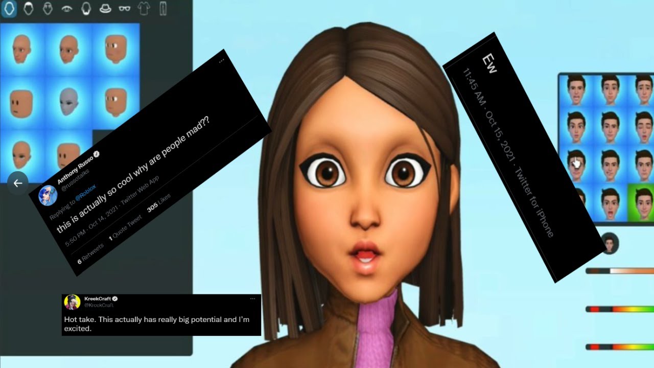 New Roblox Avatar Update - YouTube