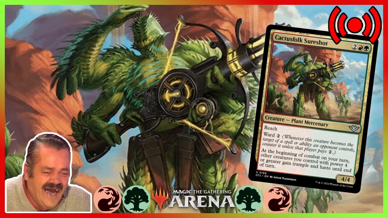 TAKE THIS CACTUS, TURN IT SIDEWAYS... | 05/25/25 | MTG Arena Standard ...