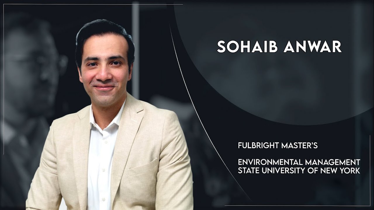 Fulbright Talks | Understanding the Water Issues in Pakistan | Sohaib ...