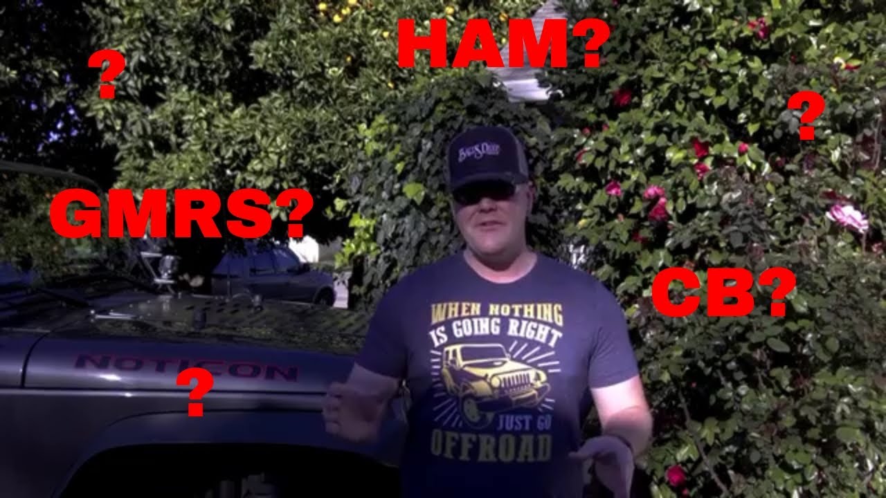 CB vs GMRS vs Ham for off road 4x4 use: Which is Better? - YouTube
