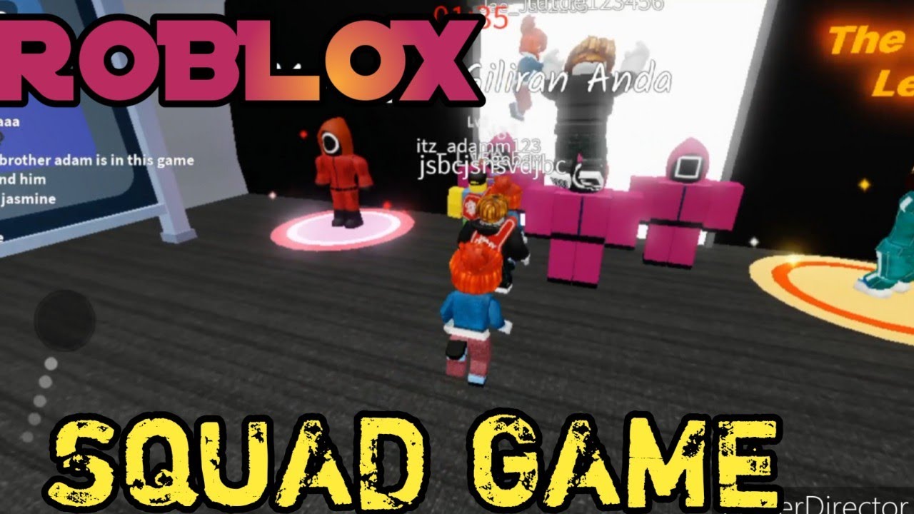 ROBLOX ; MAIN SQUAD GAME SEREM - YouTube