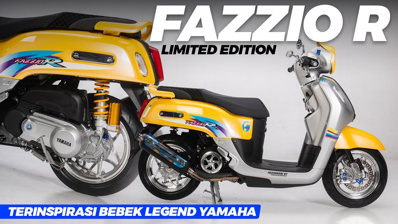 REVIEW MODIFIKASI FAZZIO R LIMITED EDITION 1999 ‼️ - YouTube