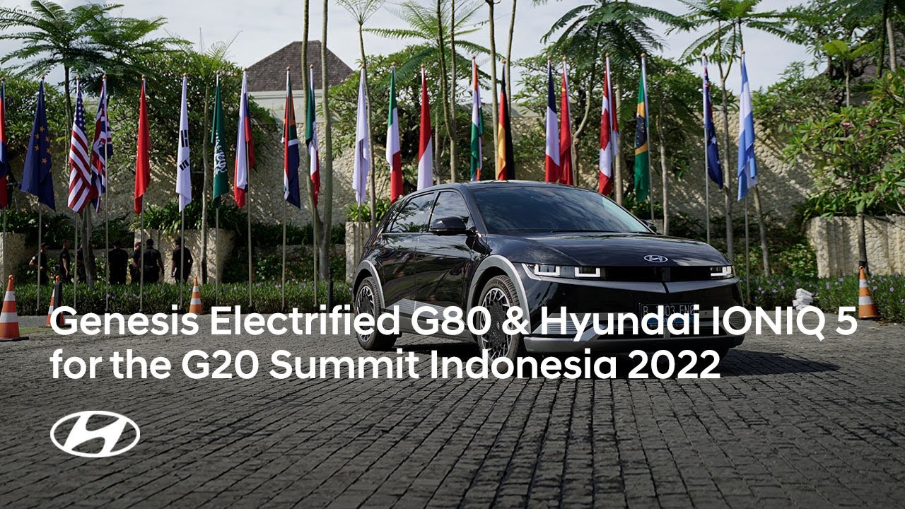 Genesis Electrified G80 and Hyundai IONIQ 5 for the G20 Summit ...