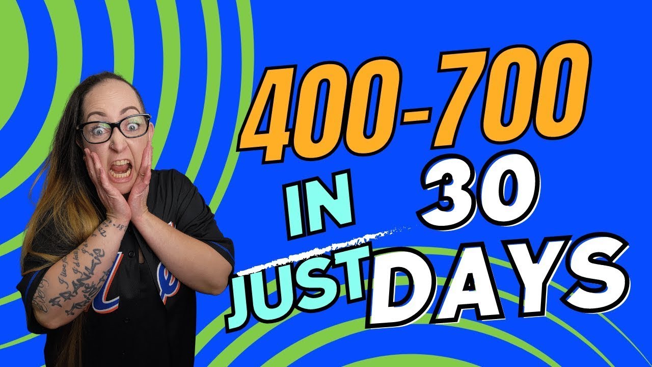 Credit Scores Raised 300+ Points in 30 Days (Credit Report Proof) - YouTube