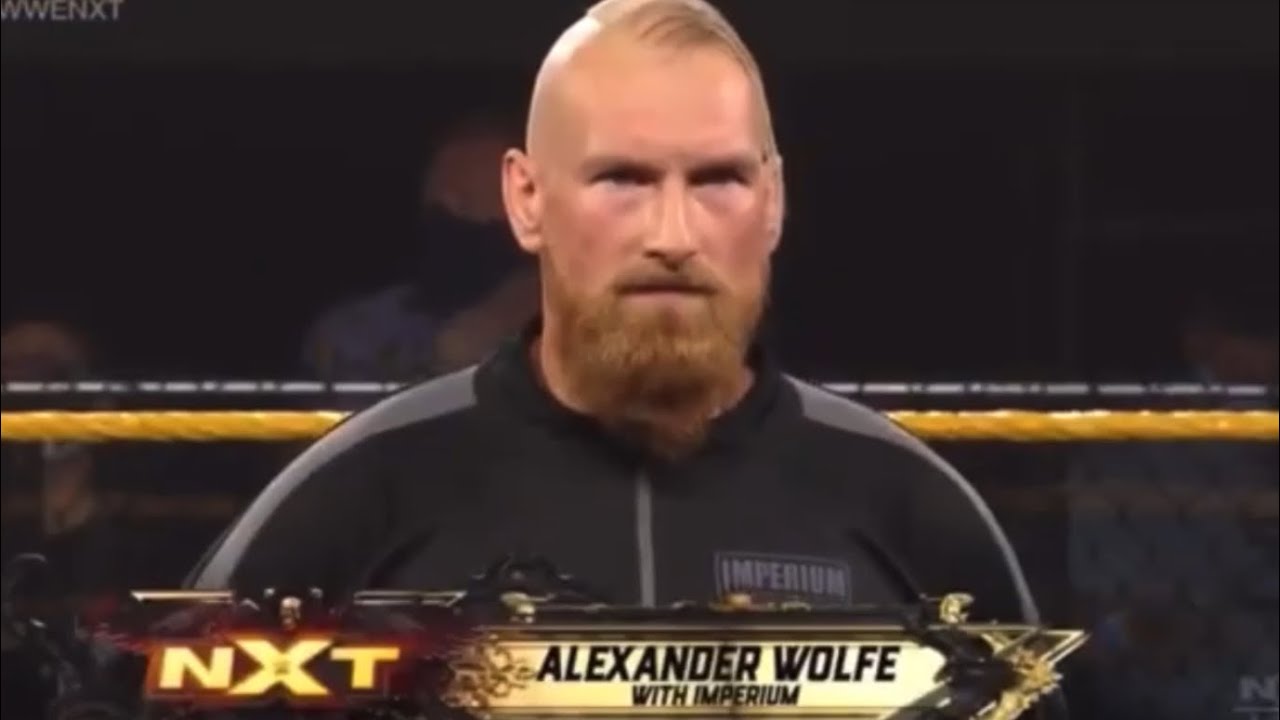 Alexander Wolfe Last Match in WWE - YouTube