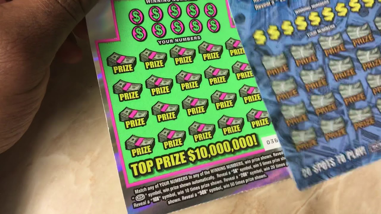 New York scratch off ticket winning ticket - YouTube