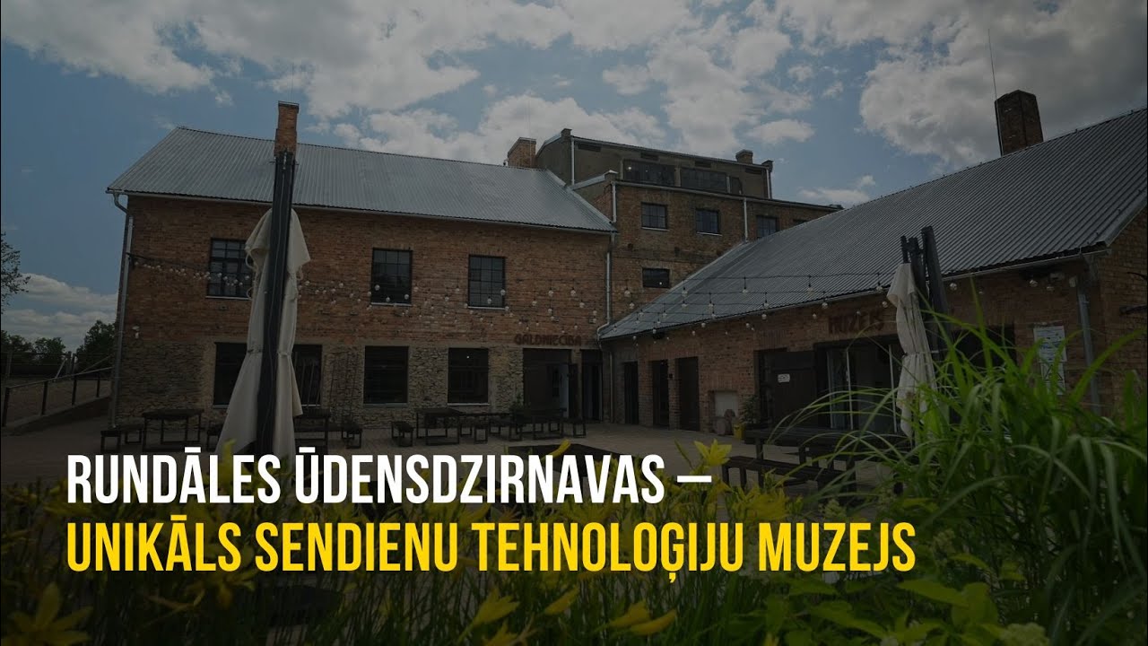 Rundāles ūdensdzirnavas – unikāls sendienu tehnoloģiju muzejs - YouTube