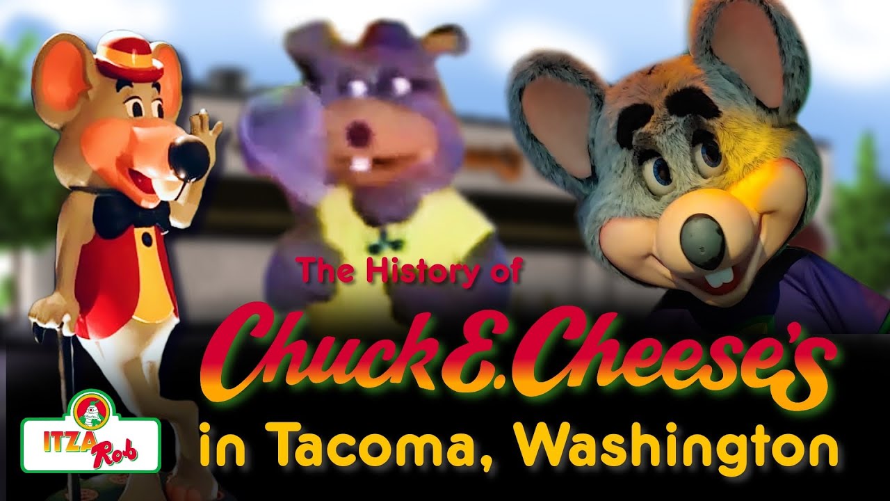 The History of Chuck E. Cheese in Tacoma, Washington - YouTube