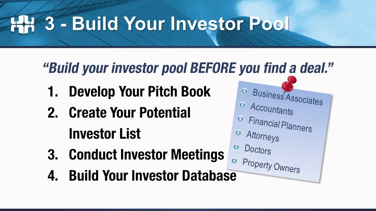 The 8 Steps to Syndicating Your Own Deals by Craig Haskell - YouTube