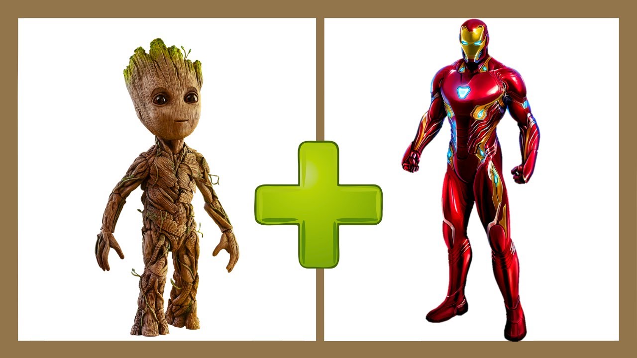 Groot + Iron man 🔥 AVENGERS - YouTube