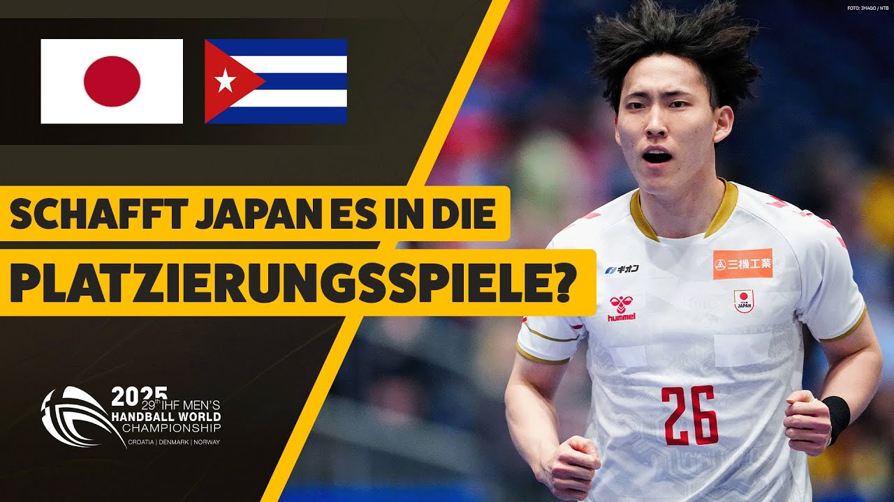 Japan - Kuba | Highlights - Hauptrunde, Männer-WM 2025 | SDTV Handball ...